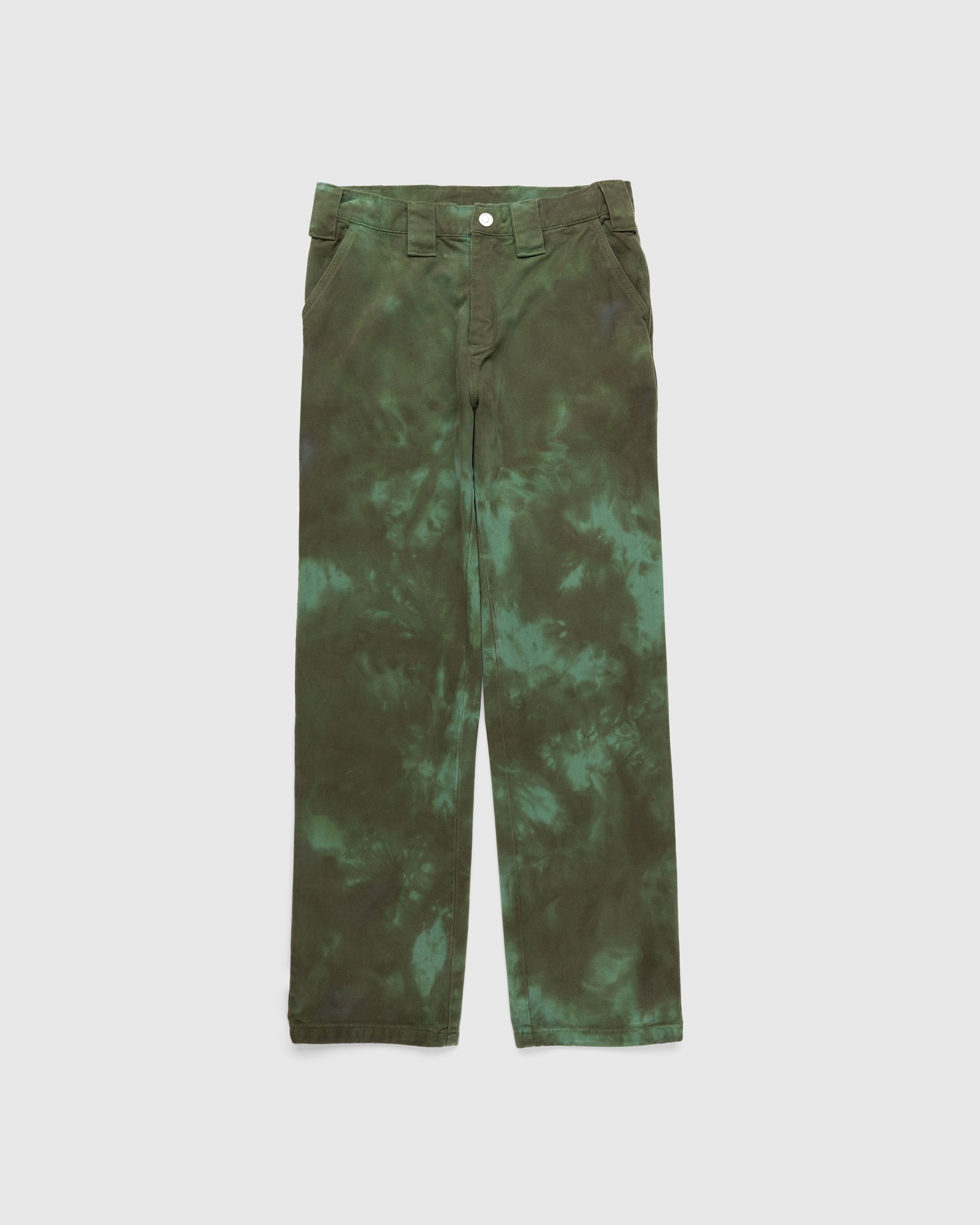 Affix – Crease-Dye Duty Pant Green | Highsnobiety Shop