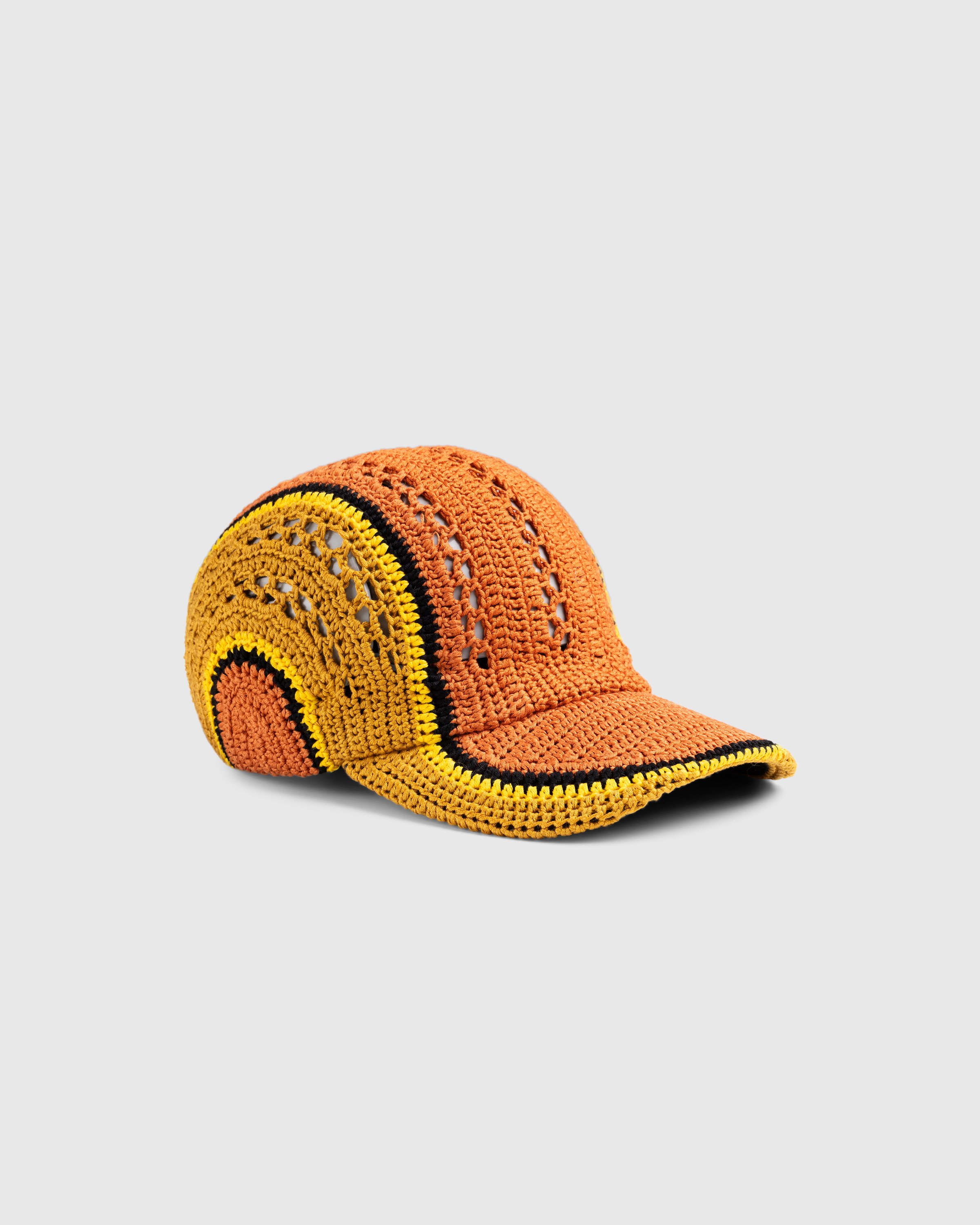 SSU – Crochet Baseball Cap Hobo Burnt Orange | Highsnobiety Shop