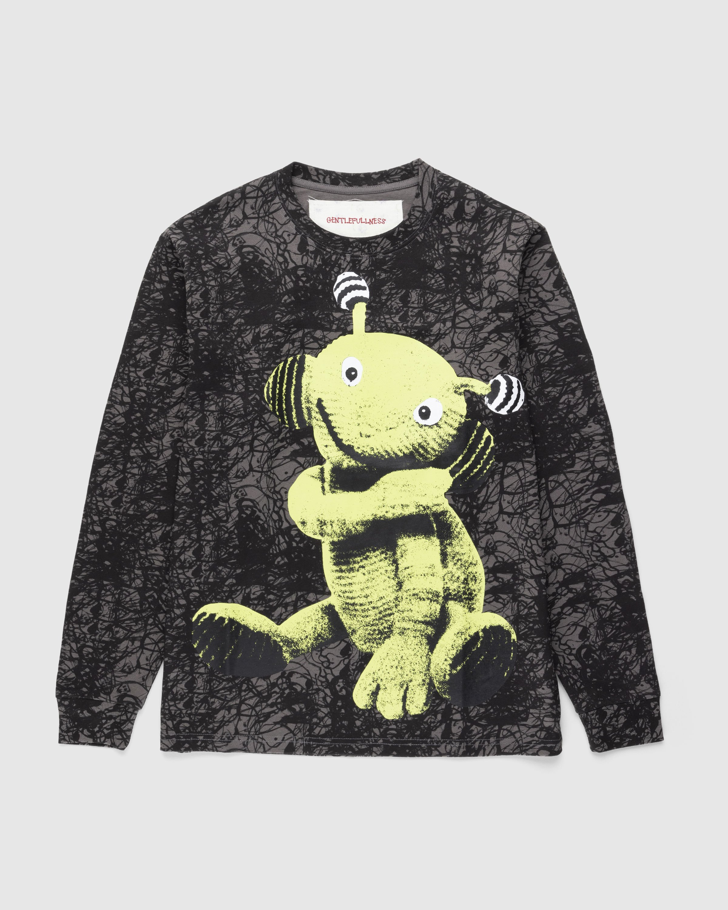 Gentle Fullness – Recycled Cotton Alien Puppet Longsleeve Tee Washed ...