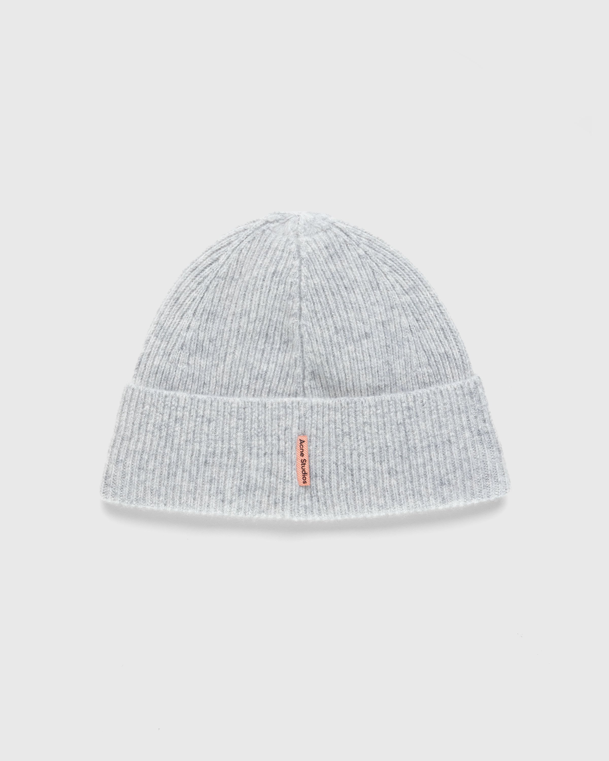 Acne Studios – Wool Cashmere Beanie Grey | Highsnobiety Shop