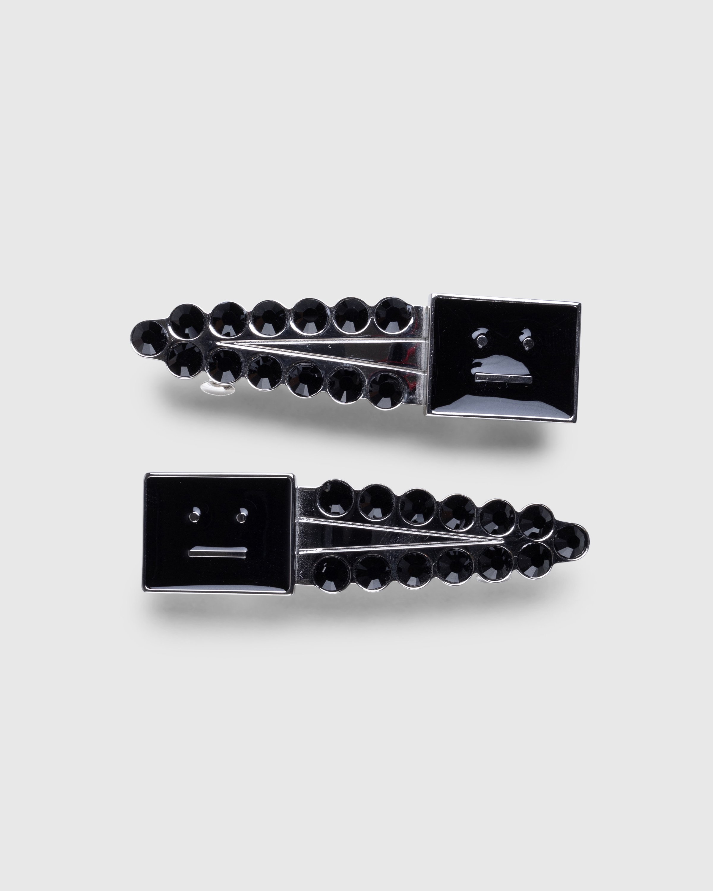 Acne Studios – face Logo Hair Clips Black | Highsnobiety Shop