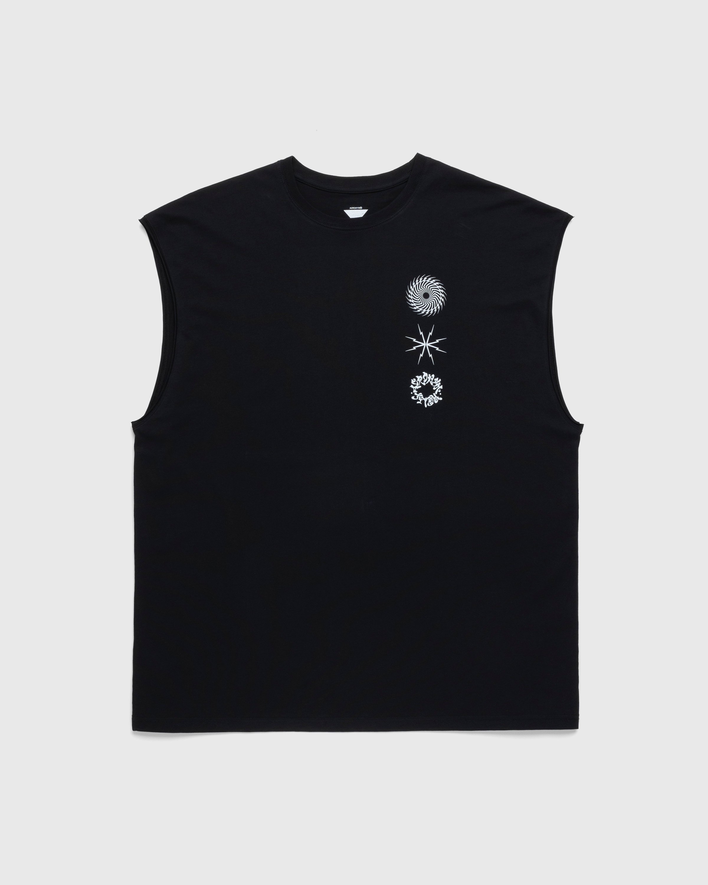 ACRONYM – S25-PR-C Pima Cotton Sleeveless T-Shirt Black | Highsnobiety Shop