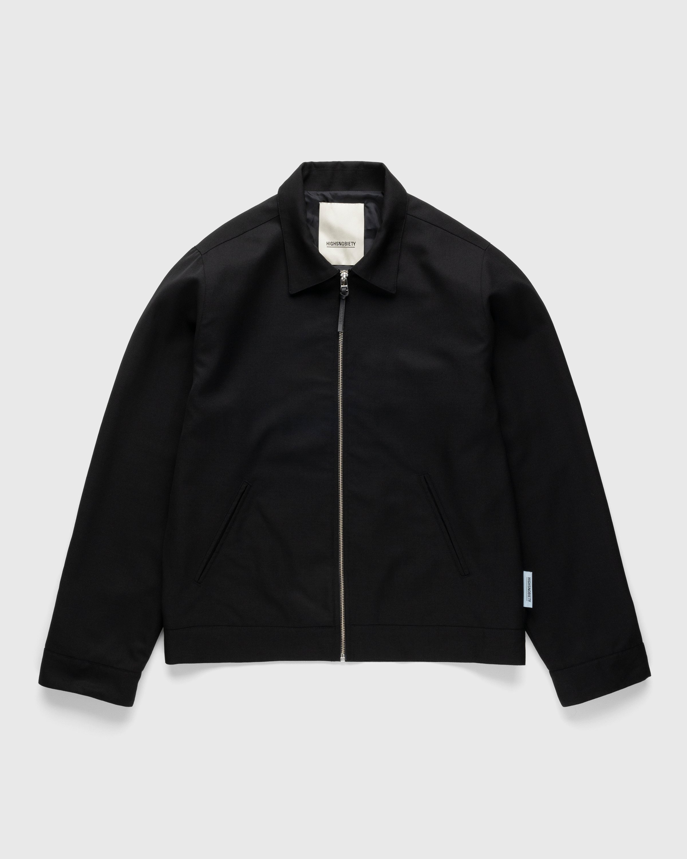 Highsnobiety – Wool Blend Garage Jacket Black | Highsnobiety Shop
