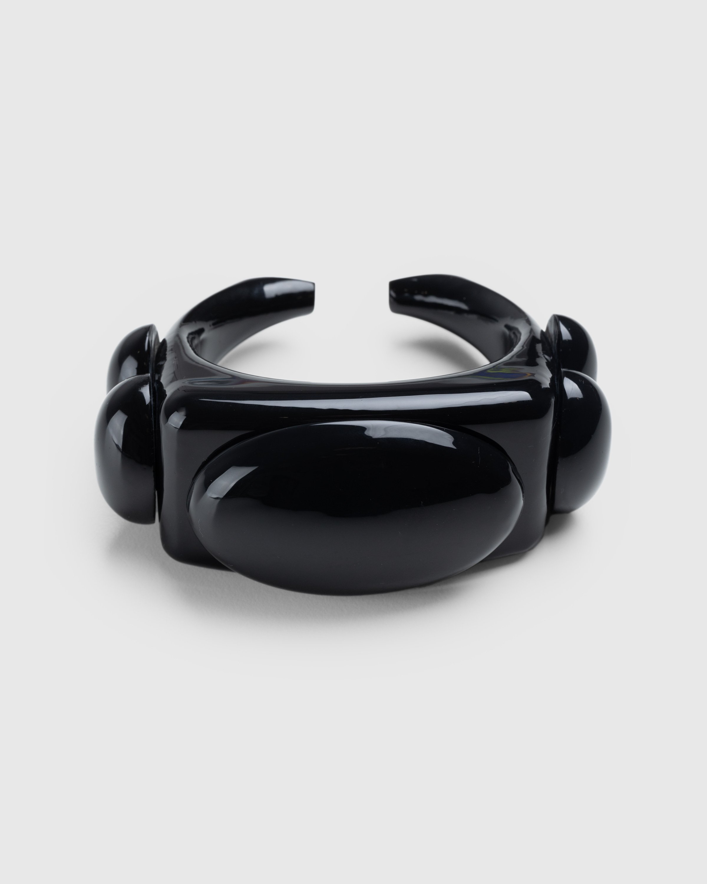 Jean Paul Gaultier x La Manso – Shiny Square Bracelet Black ...