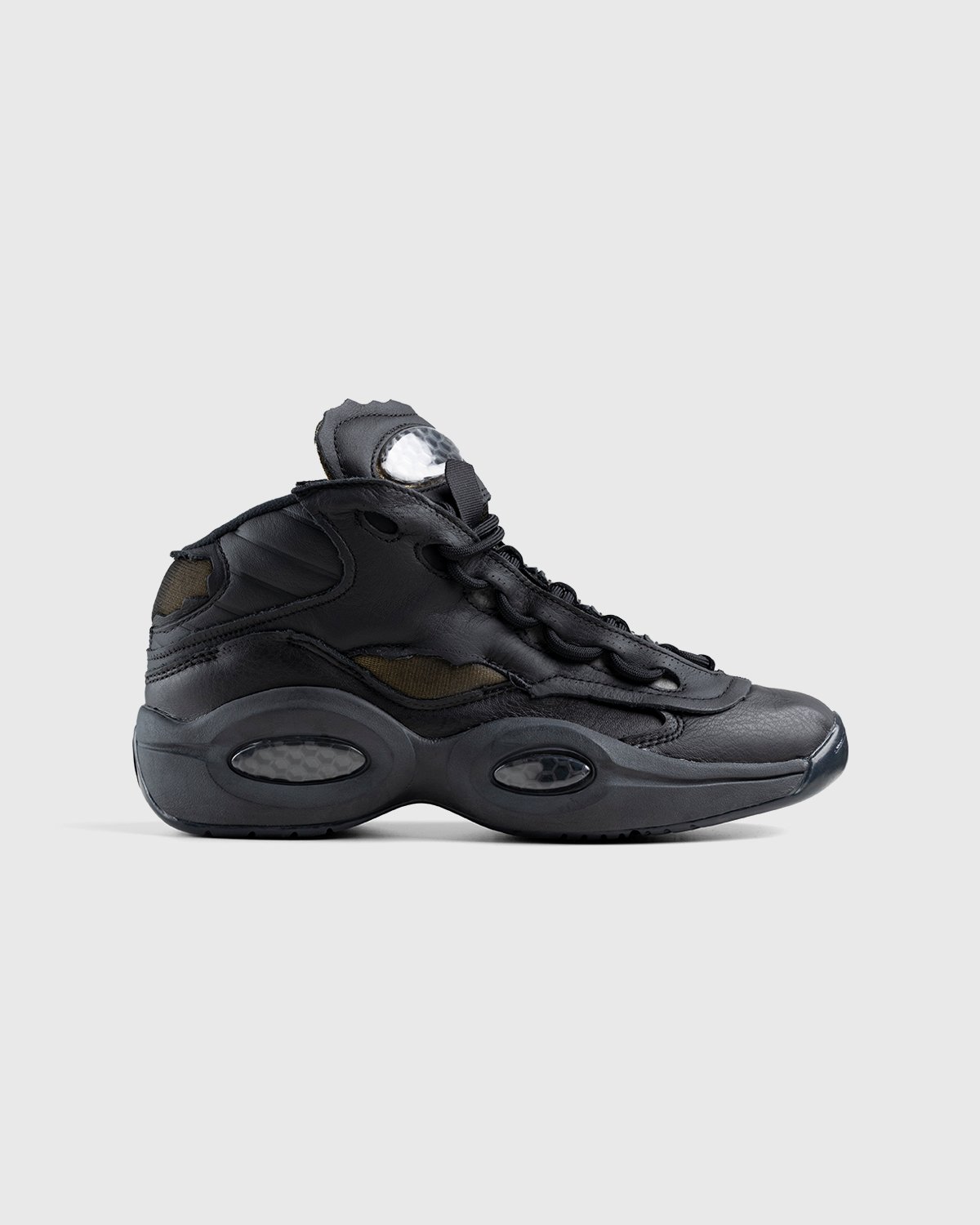 Reebok x Maison Margiela – Question Mid Memory Of Black | Highsnobiety Shop