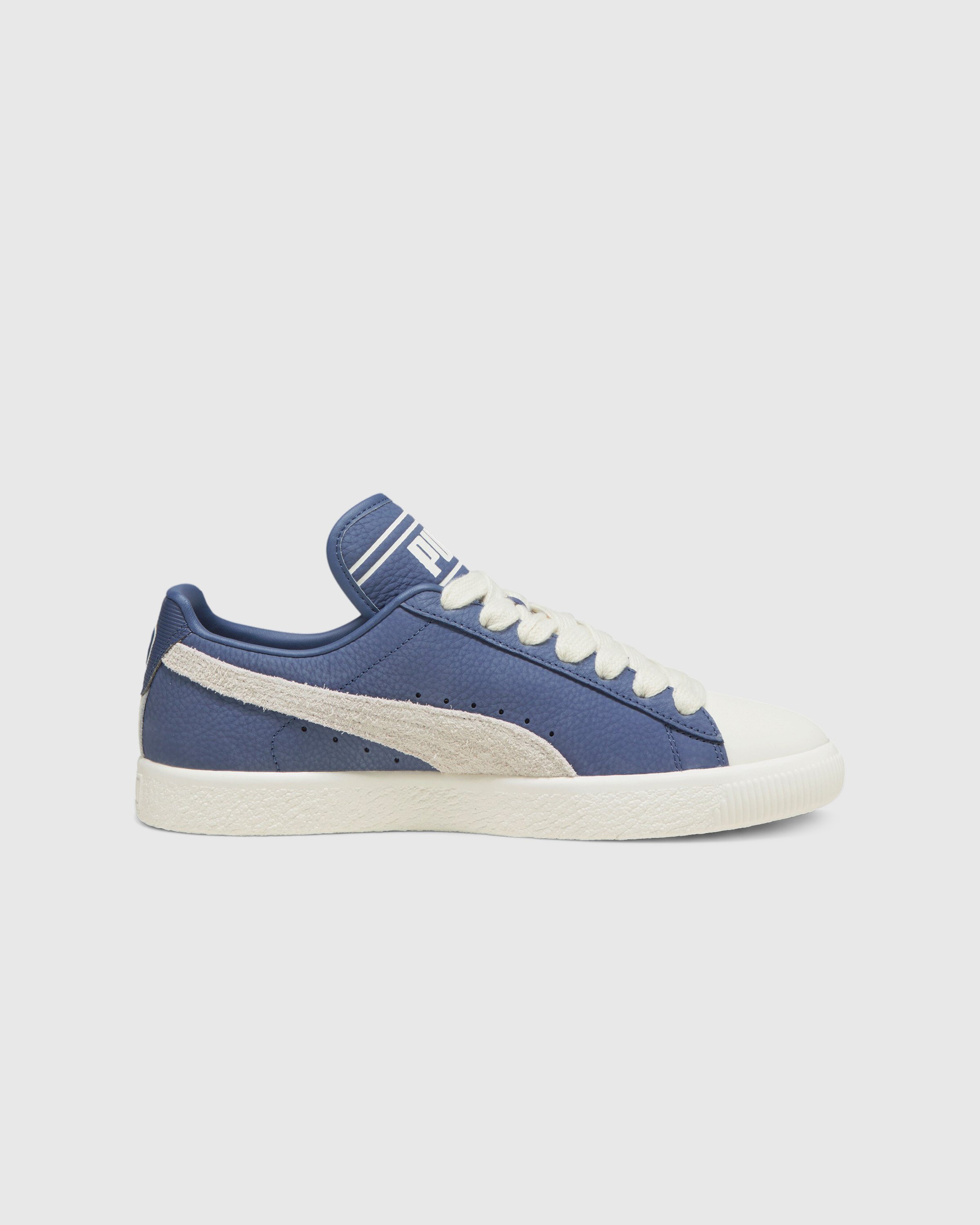 Puma – Clyde Rhuigi Pristine/Pristine/Inky Blue | Highsnobiety Shop